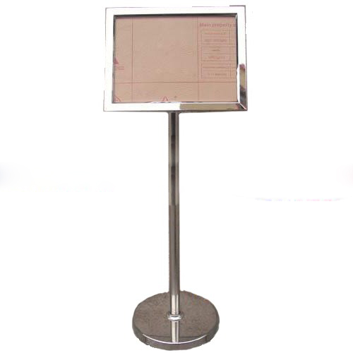 Bảng menu inox trắng, bảng chào inox trắng nhà hàng khách sạn